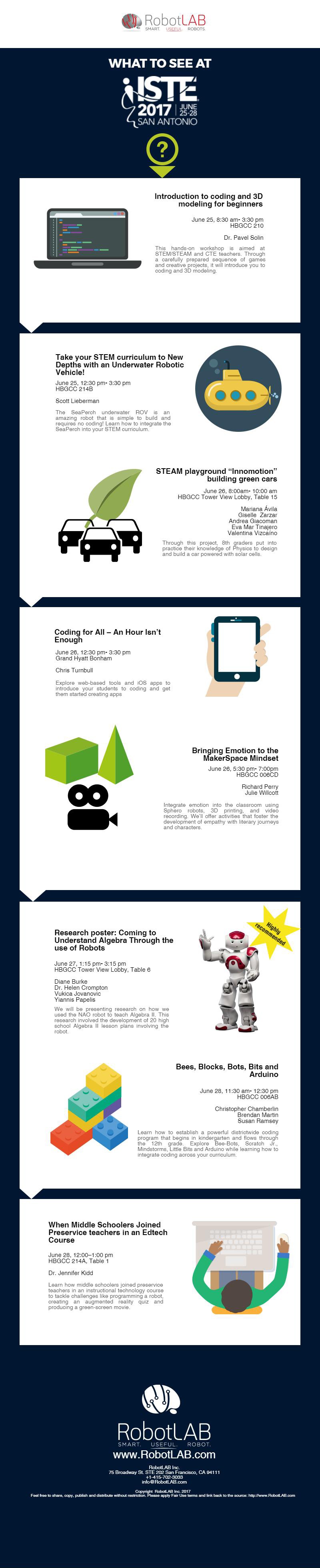 WHAT TO SEE AT ISTE CONFERENCE 2017?