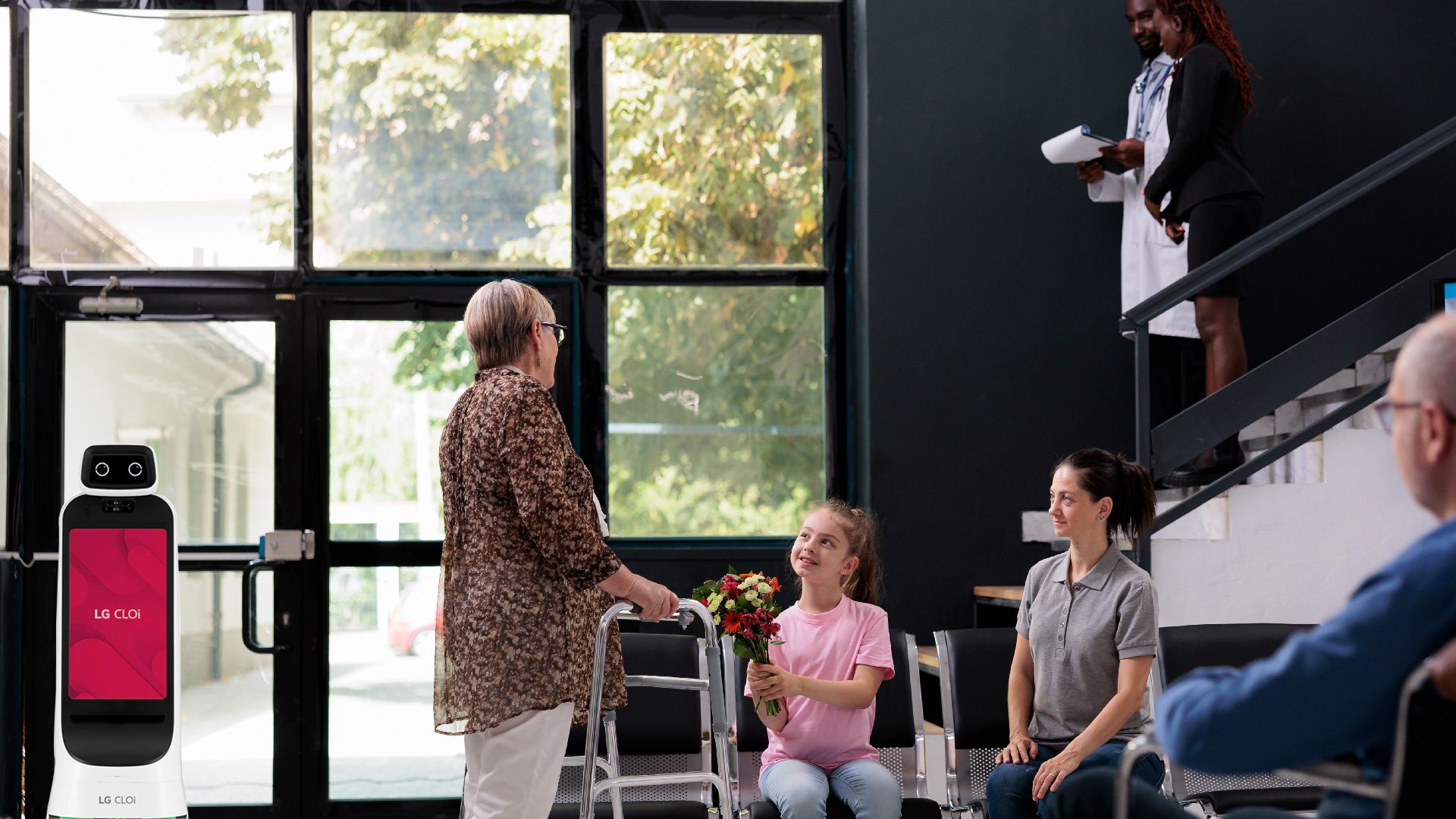 Lg Cloi Guidebot Robot