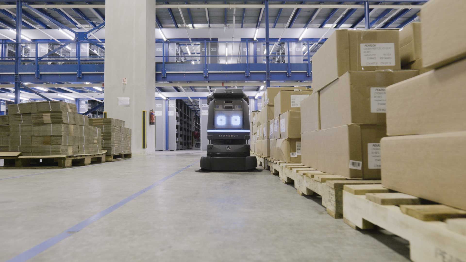 Lionsbot R3 Scrub Pro Robot