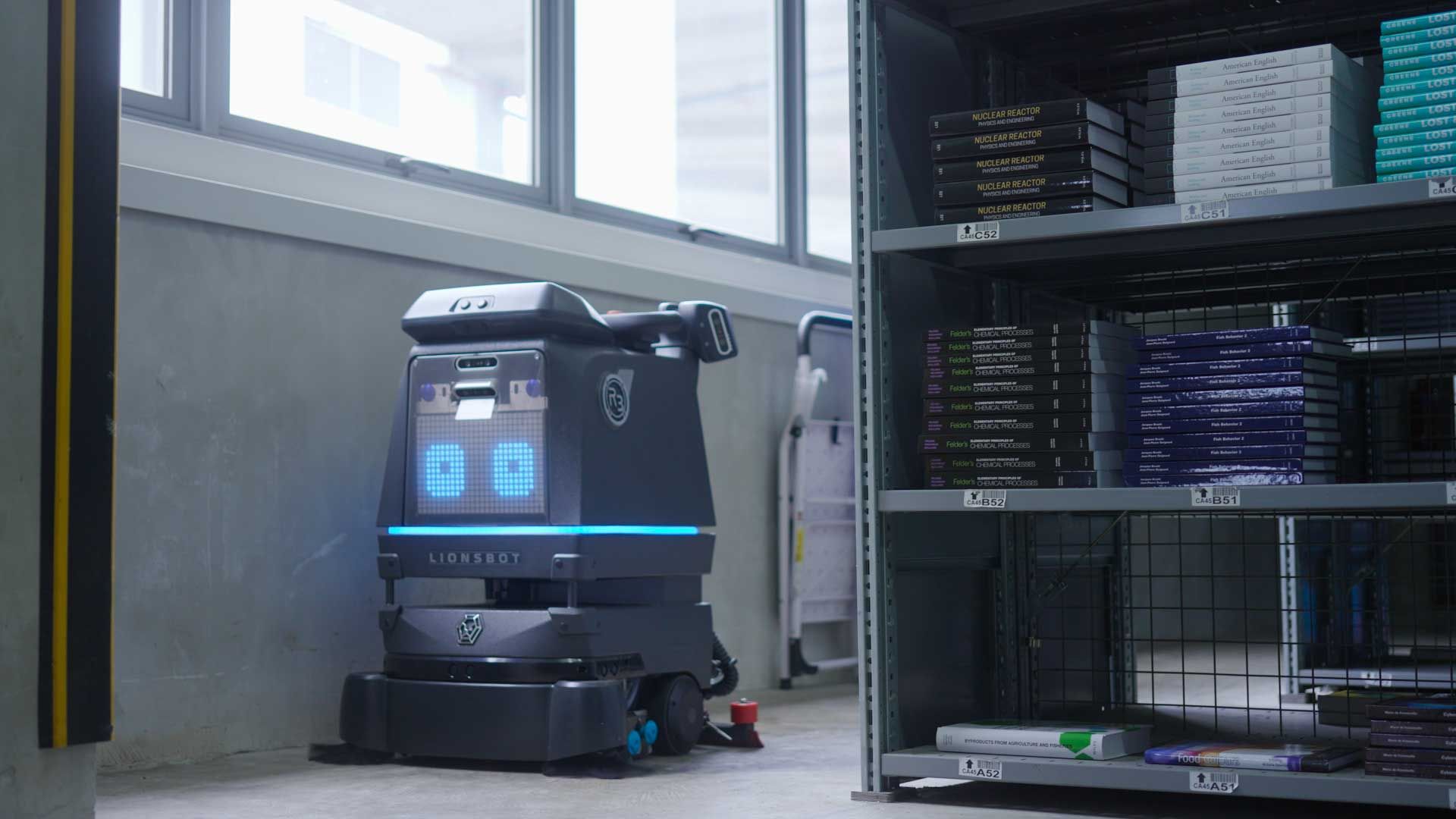 Lionsbot R3 Scrub Pro Robot