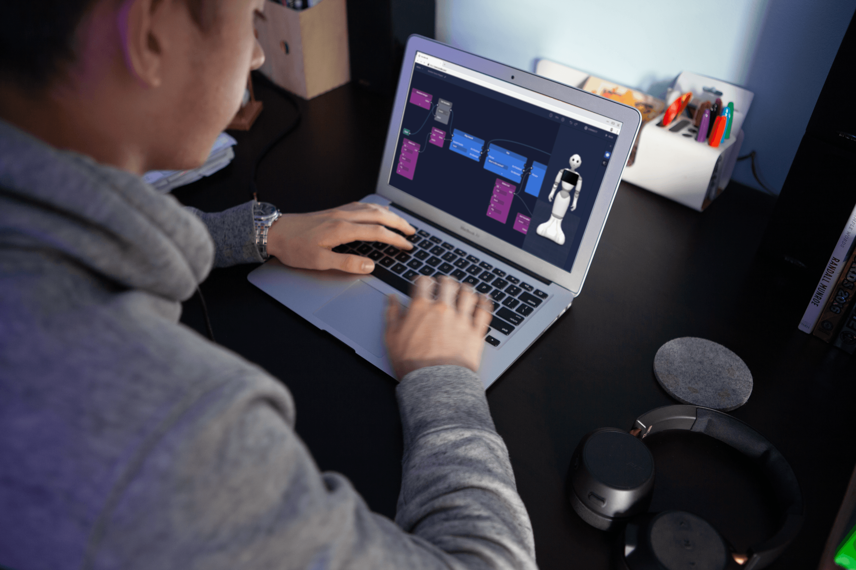 Schools Receive Pepper Robot's visit with its New Visual Programming ...