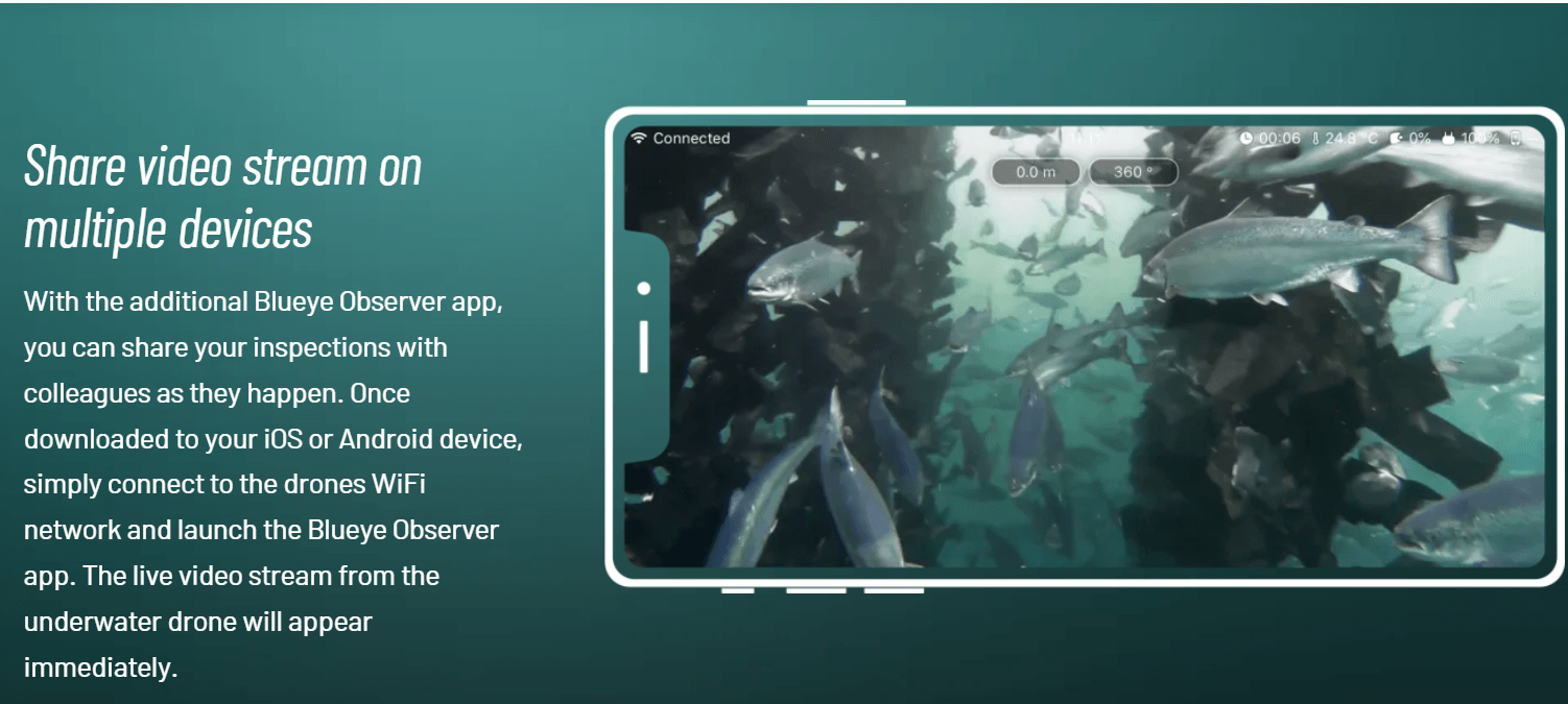 Blueye X1 Mini ROV for research