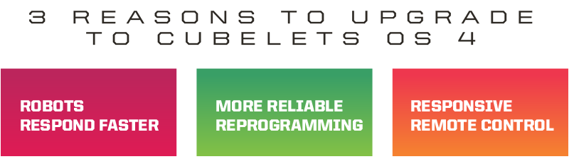 CUBELETS OS 4 - A Major Update and Improvement!