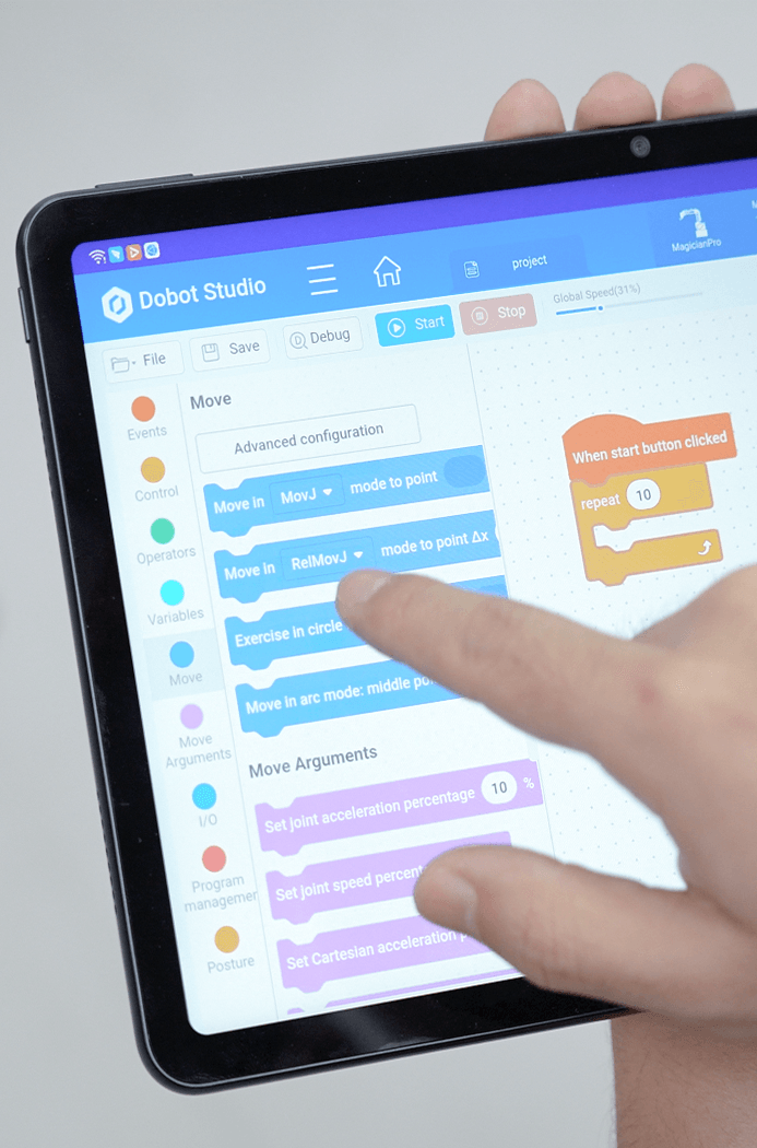 Dobot Robotic Arm - Magician Pro